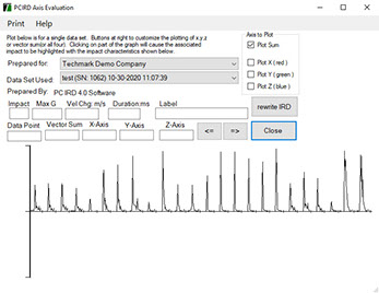 IRD - Impact Recording Device
